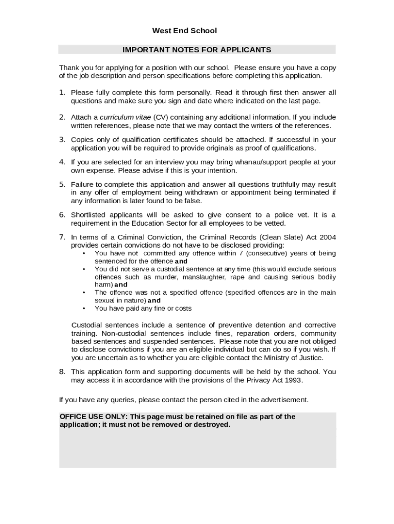 Application .doc Doc Template | pdfFiller