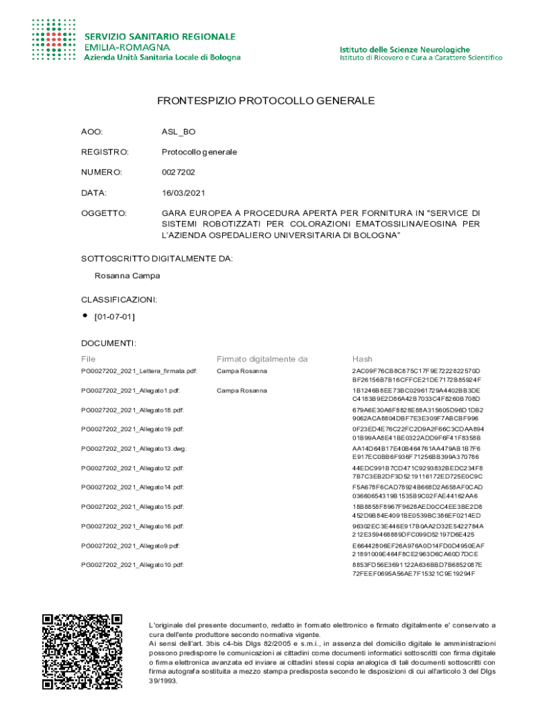 Fillable Online DISCIPLINARE DI GARA GARA EUROPEA A PROCEDURA APERTA ...