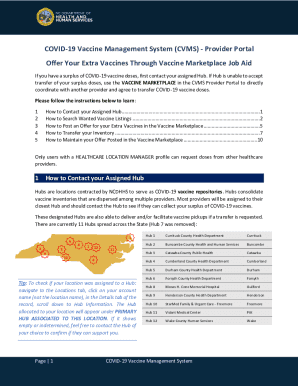 Fillable Online COVID-19 Vaccine Management System (CVMS) - Provider ...