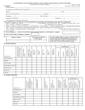 Fillable Online Form DOT F 1385 DOT F 1385 MIS Data Collection Form Fax ...