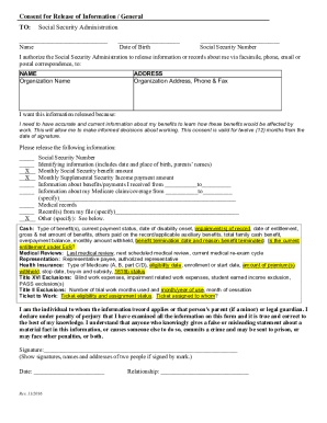 Fillable Online Fillable Online AUTHORIZATION FOR RELEASE OF MEDICAL ...