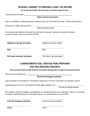 Fillable Online Innocent Spouse Relief - IRS tax forms Fax Email Print ...