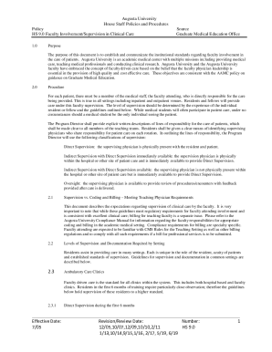 Fillable Online Effective Date: Revision/Review Date: Number: 1 7/05 12/05 ... Fax Email Print ...