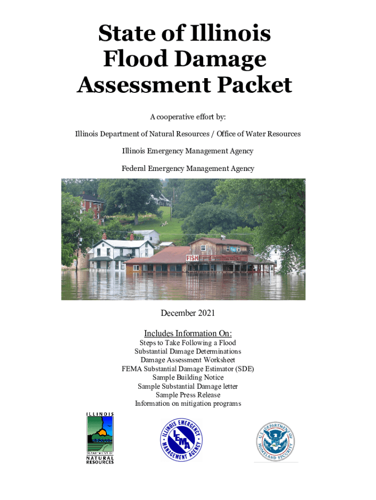 Fillable Online www2 illinois State of Illinois Flood Damage Assessment ...