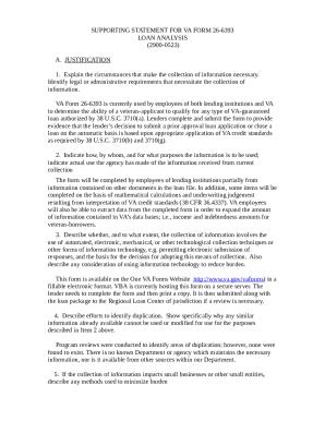 Fillable Online SUPPORTING STATEMENT VA Form 22-0989 Request for ... Fax Email Print - pdfFiller