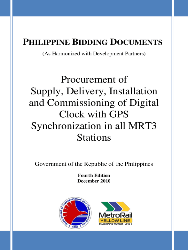 Fillable Online www.privacy.gov.phwp-contentfilesPhilippine Bidding Documents - National Privacy ...