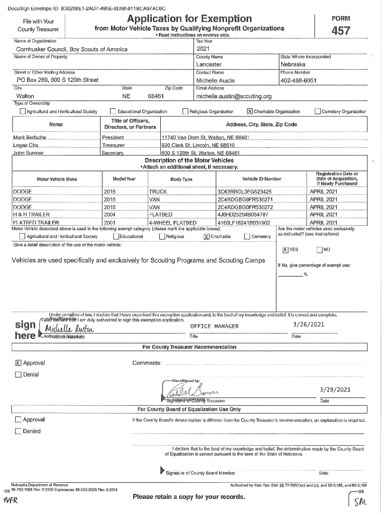 Fillable Online Fillable Online DocuSign Envelope ID: 3DDA80A8-41 E9 ...