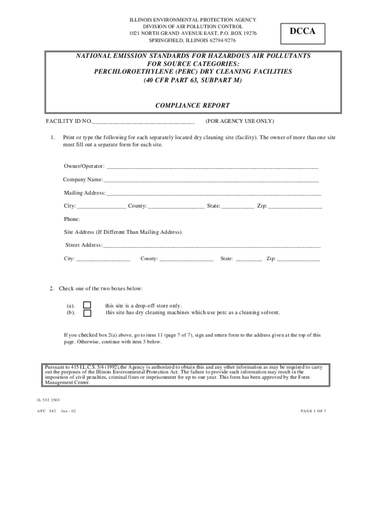 Fillable Online www2 illinois Annual Emission Report Instructions - epa.state.il.us Fax Email ...