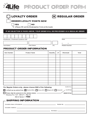 Fillable Online www.jotform.comform-templatesproduct-order-formProduct ...