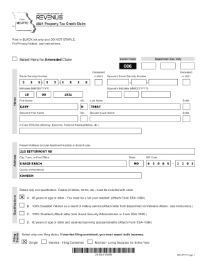 Fillable Online dor mo Missouri Form MO-PTC (Property Tax Credit Claim ...