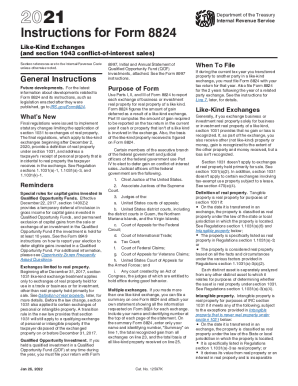 Fillable Online www.irs.govpubirs-pdf2021 Form 8824 - Internal Revenue ...