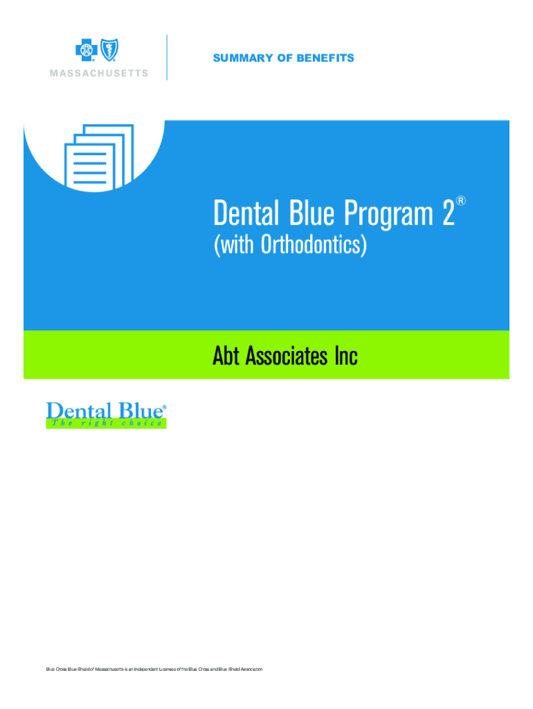 Fillable Online planinfo.bluecrossma.commediadocumentDental Blue ...