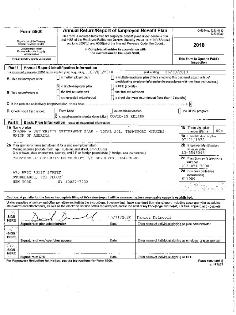Fillable Online X X X SAMPLE - DOL Fax Email Print - pdfFiller