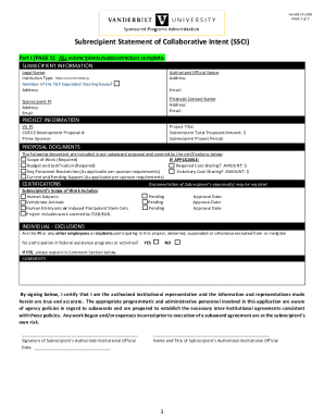 Fillable Online Subrecipient Commitment Form - Plymouth State ...