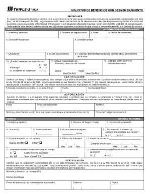 Fillable Online Seguridad de Ingreso Suplementario (SSI) para personas de ... Fax Email Print ...