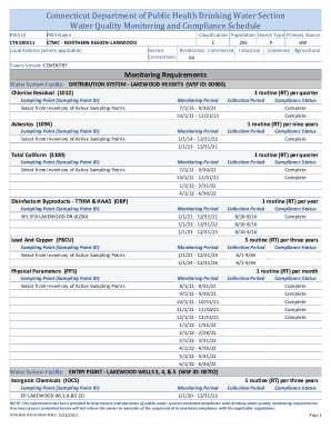 Fillable Online CALL FOR PUBLIC DRINKING WATER PROJECTS ... - portal.ct ...