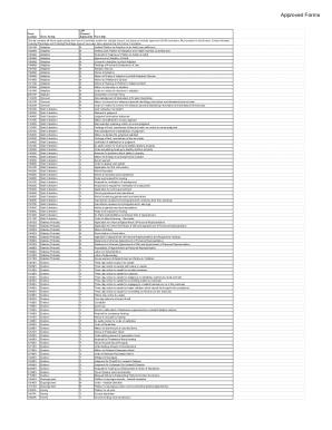 Fillable Online Copy of Forms - master list Fax Email Print - pdfFiller