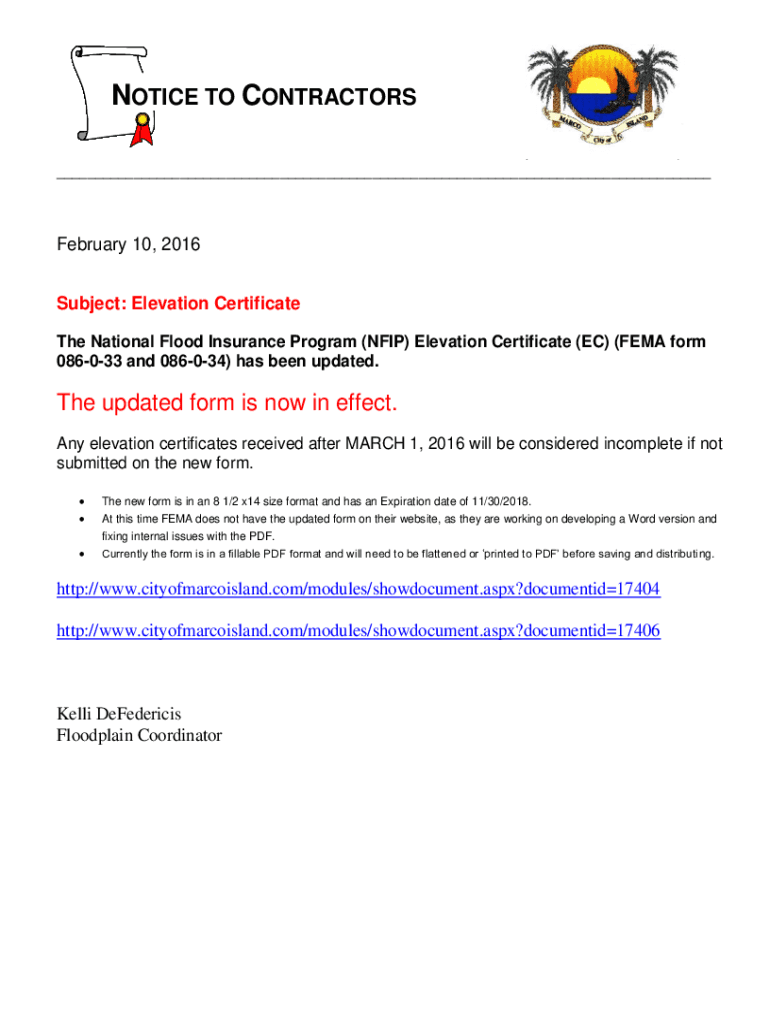 Fillable Online Why a Flood Elevation Certificate? Fax Email Print - pdfFiller