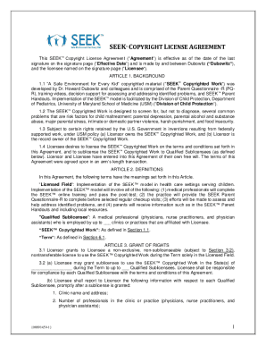 Fillable Online Free Copyright License Agreement Template - Get 2022 ...