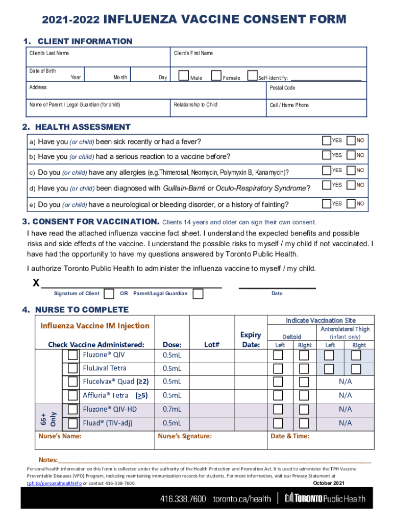 Fillable Online www.gov.mb.cafludocsSeasonal Influenza and Pneumococcal ...