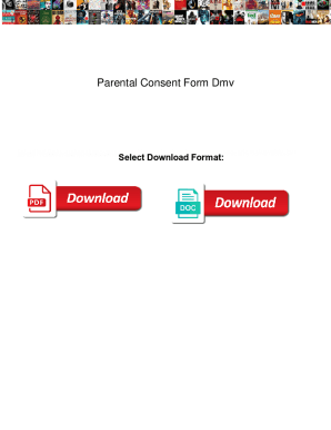 Fillable Online Parental Consent Form Dmv. Parental Consent Form Dmv ...