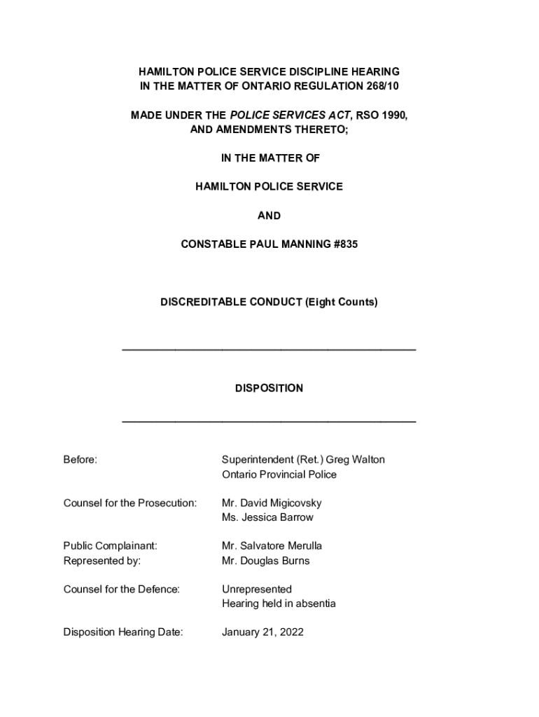 Fillable Online hamiltonpolice on hamiltonpolice.on.ca sites ...