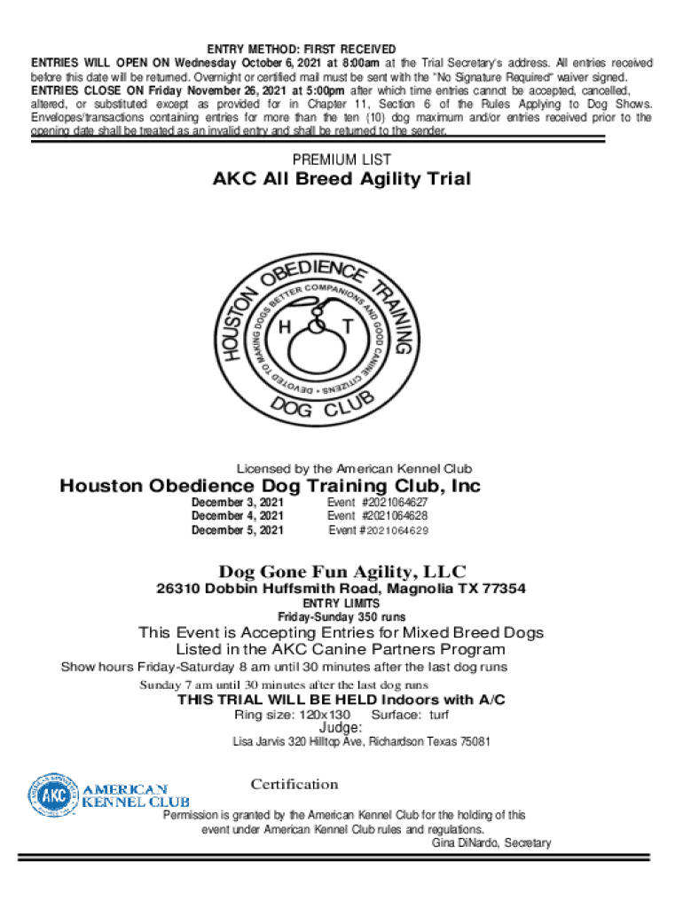 Fillable Online Fillable Online ENTRY METHOD: FIRST RECEIVED ENTRIES ...