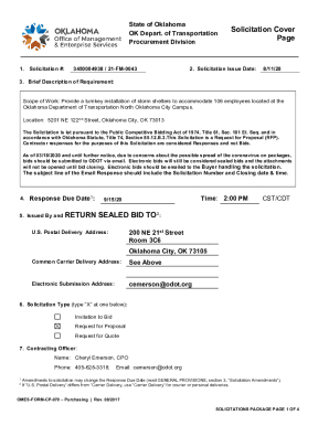 Fillable Online Fillable Online Oklahoma Department of Transportation ...