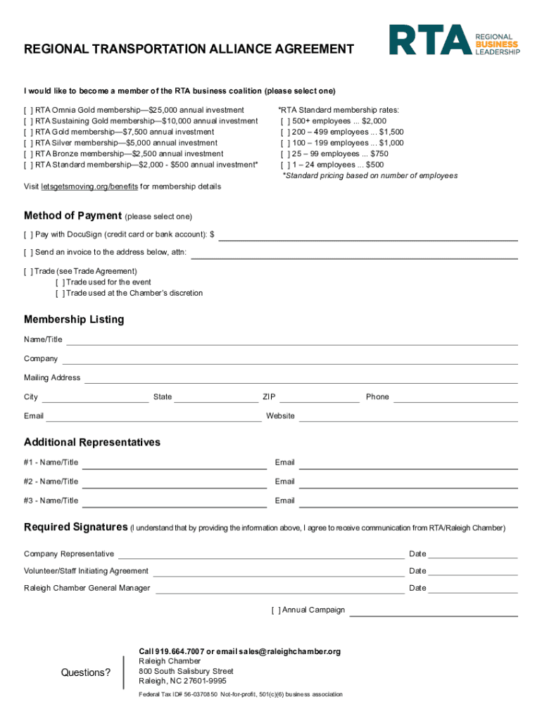 Fillable Online Regional Trading Agreements - Definition, Types, and ...