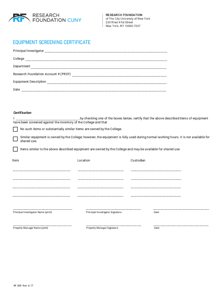 Fillable Online Research Foundation of CUNY - Data Collection Form Fax ...