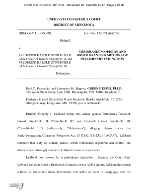 exhibit memo Doc Template | pdfFiller