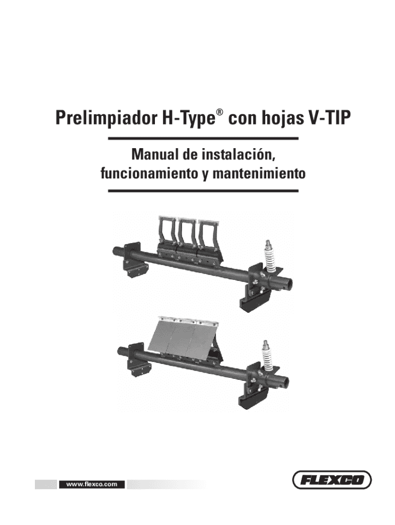 Fillable Online Cartucho Service Advantage mejorado H-Type ... - Flexco ...