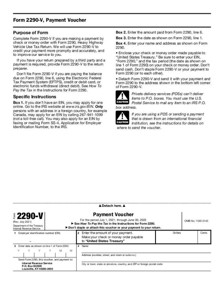 Fillable Online Understanding Form 2290 Heavy Highway Vehicle Use Tax ...