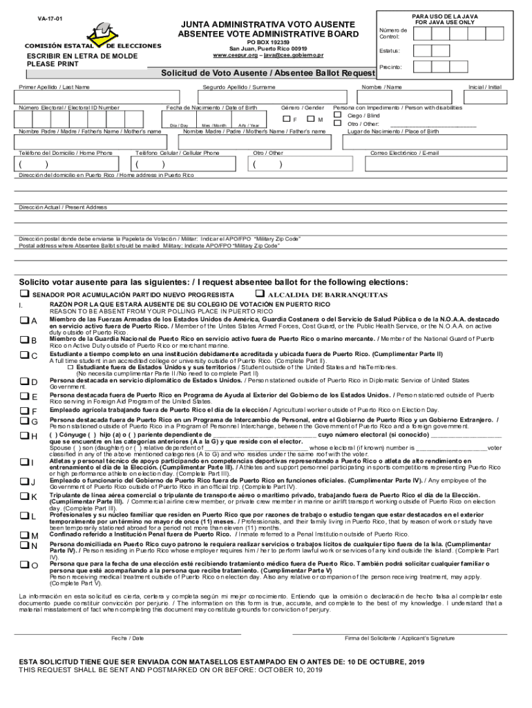 Fillable Online ww2.ceepur.orgsitesComisionEEJUNTA ADMINISTRATIVA DE ...