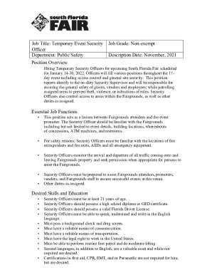 Safety Tour Checklist - Fill Online, Printable, Fillable, Blank | pdfFiller