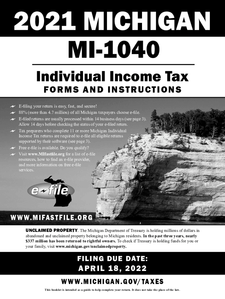 Fillable Online Where do I file my Michigan State Tax Return 2019 ...