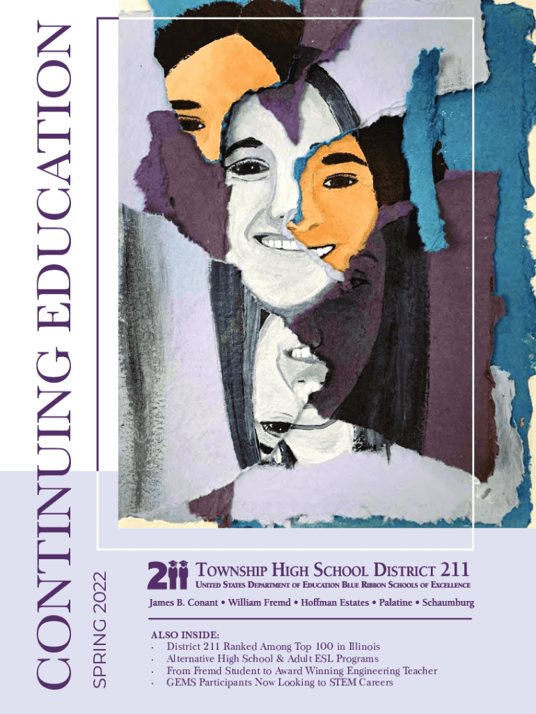 Fillable Online adc d211 2022 Spring Continuing Education Catalog - Township High ... Fax Email ...