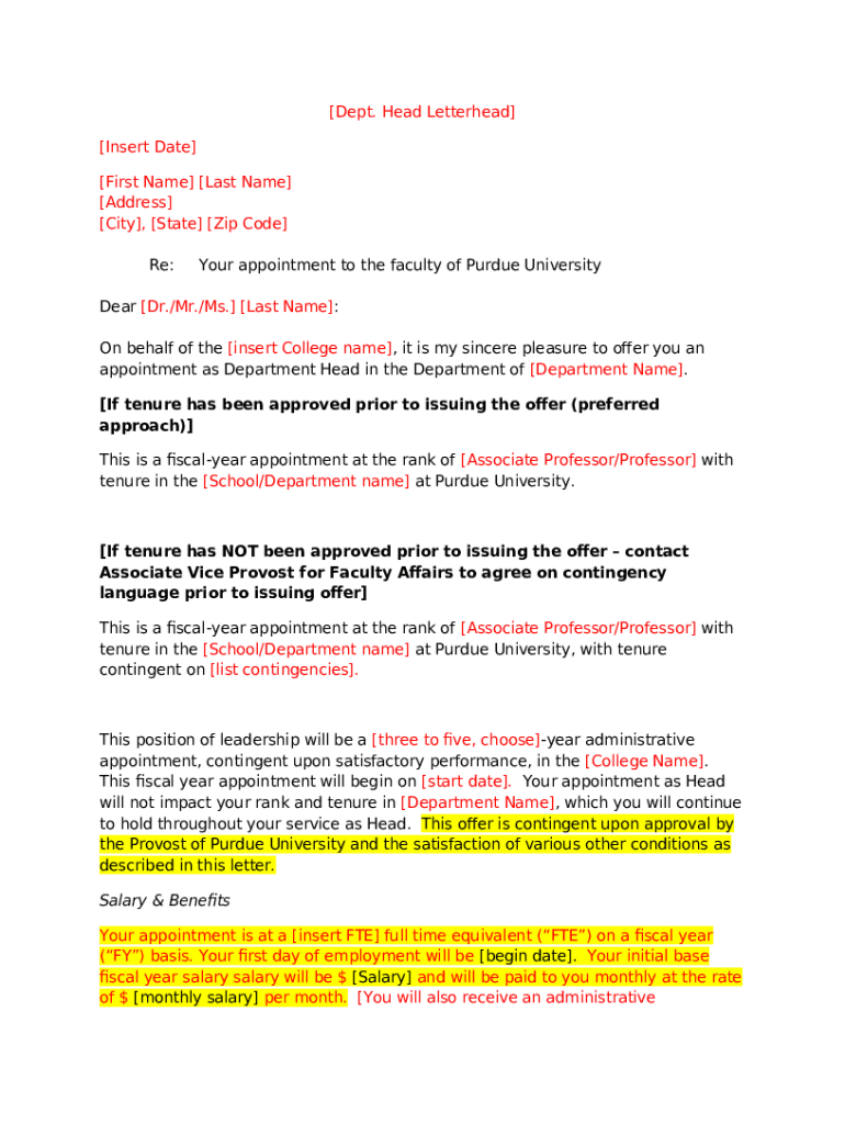 Promotion Dossier Templates UA Faculty Affairs Doc Template | pdfFiller