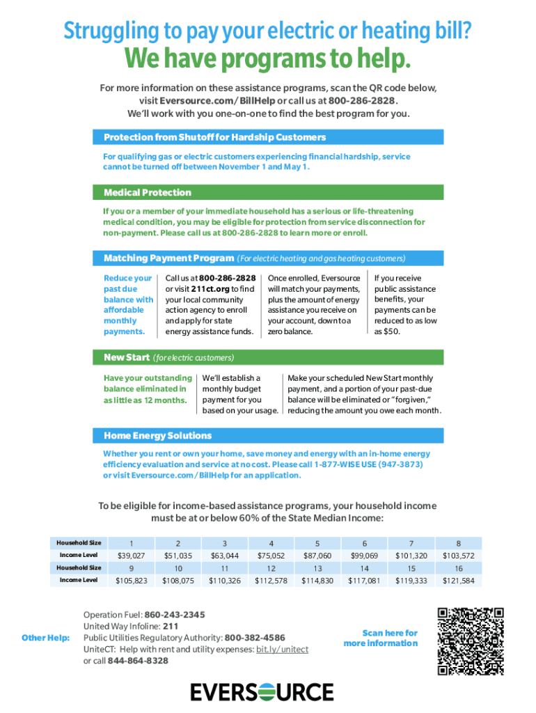 Fillable Online Programs to Help Paying Utility Bills - PSE&G Fax Email ...