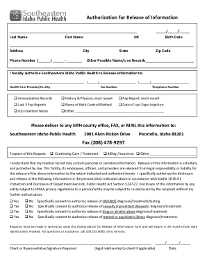 Fillable Online OSNC Authorization Form 12012016 Fax Email Print ...