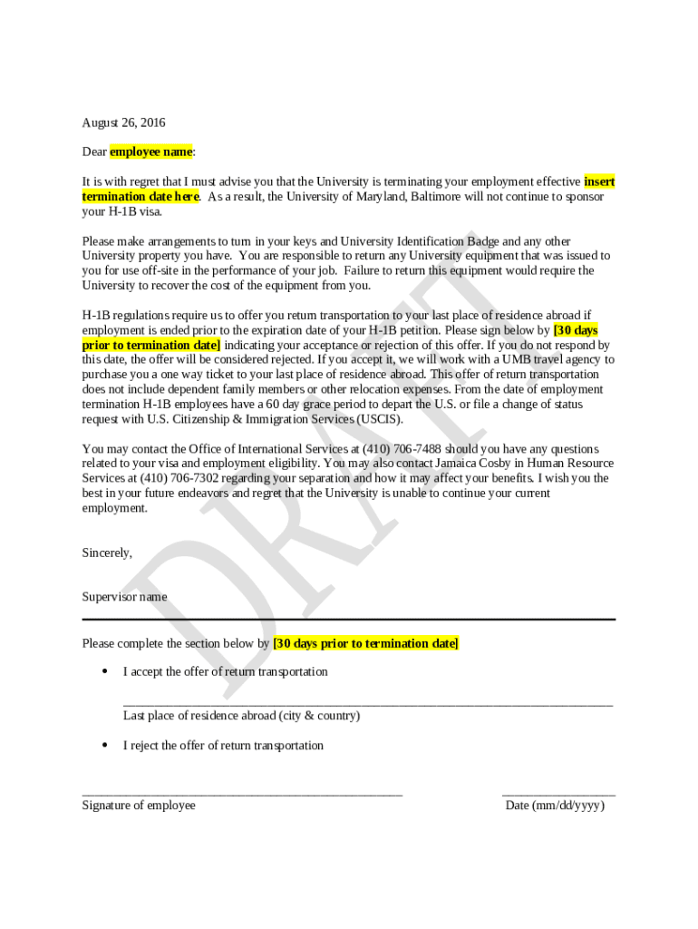 H-1B Request Process - Department Perspective - UMB Home Doc Template | pdfFiller