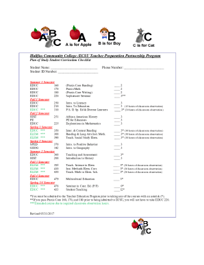 Fillable Online ECSU Halifax Community College Partner on Criminal Justice ... Fax Email Print ...