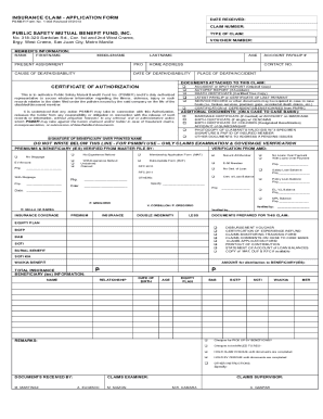 Fillable Online Psmbfi - Fill and Sign Printable Template ... - US ...