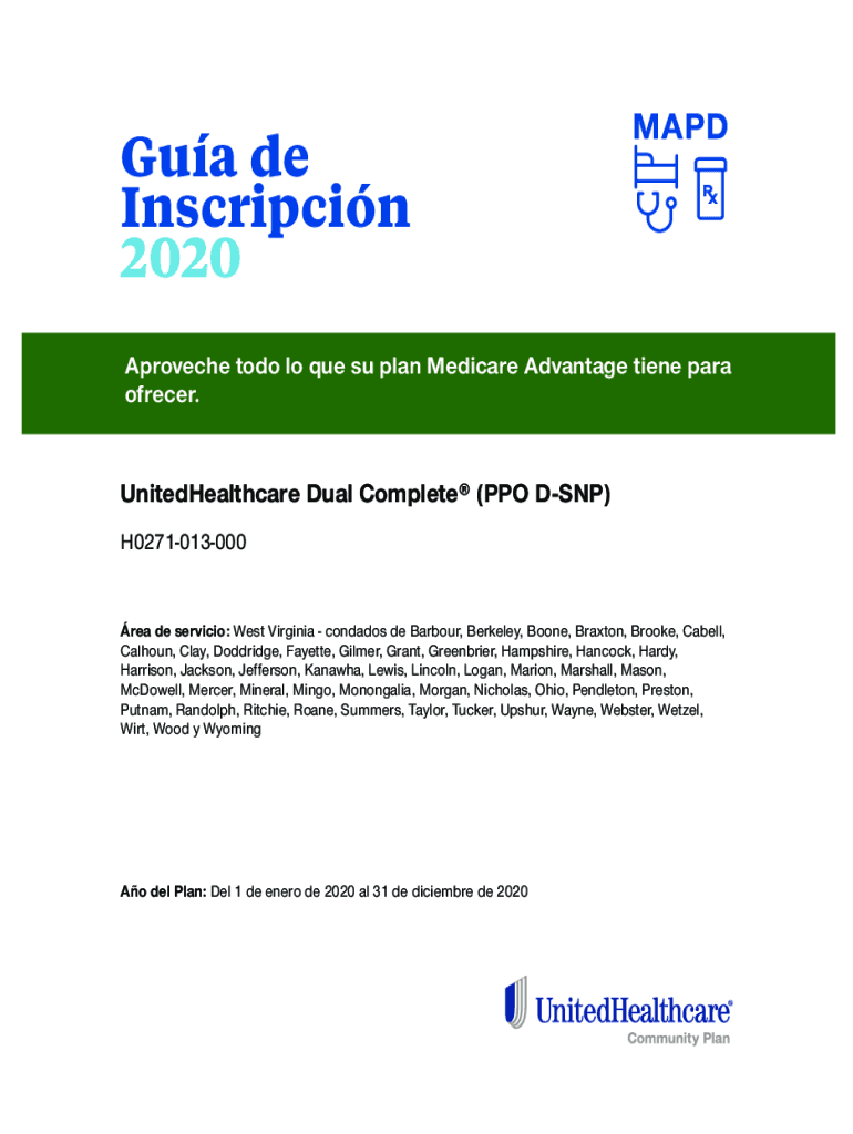 Fillable Online What is a Dual Plan UnitedHealthcare Community Plan ...