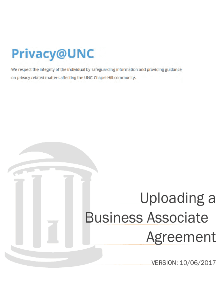 Fillable Online Business associate agreement - Free Template Business ...