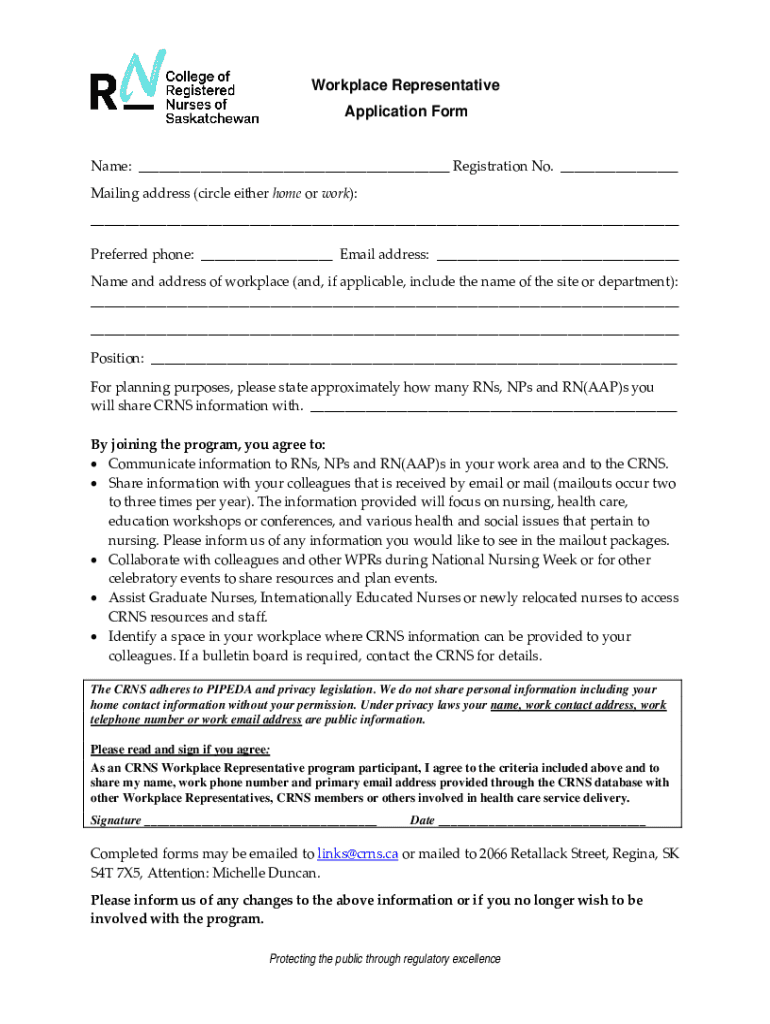 Fillable Online Template - Call for Safety and health representatives ...