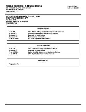 Fillable Online Review Tax Return Fax Email Print - pdfFiller