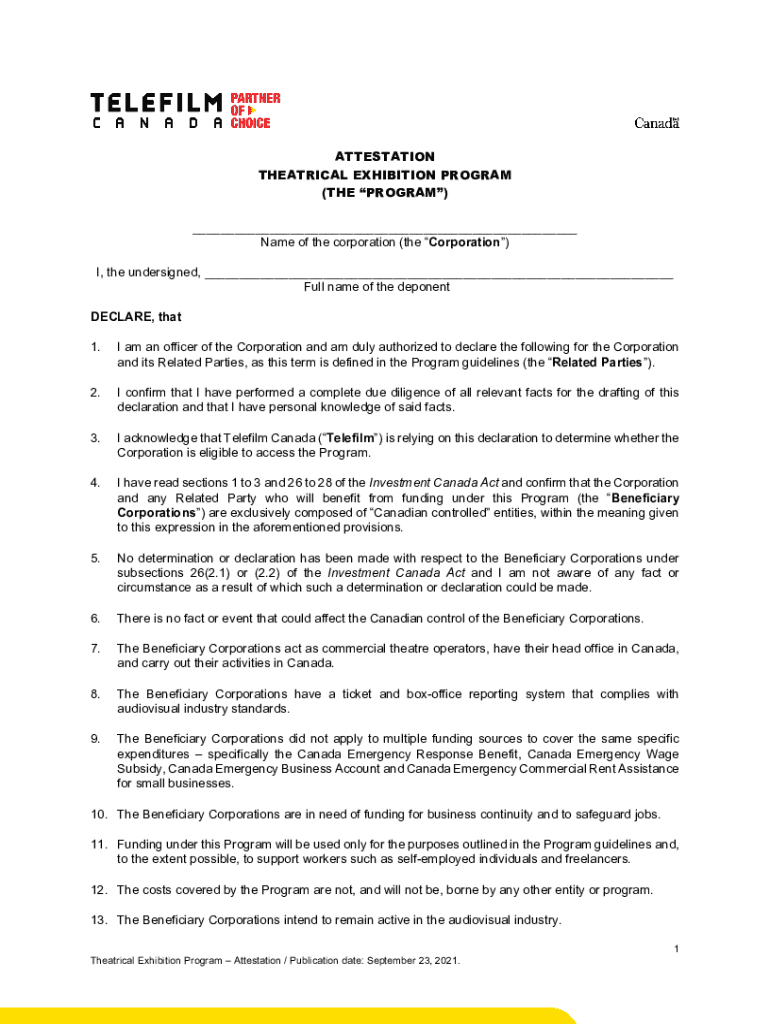 Fillable Online Attestation Letter Format with ExampleWord & Excel ...