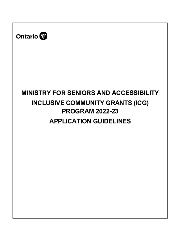 Fillable Online MINISTRY FOR SENIORS AND ... - forms.ssb.gov.on.ca Fax ...