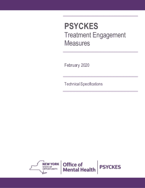 Fillable Online omh ny PSYCKES Treatment Engagement Measures Fax Email ...